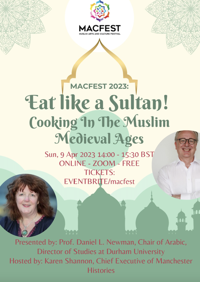 Medieval Arab Cooking at MACFEST 2023 – Eat Like A Sultan